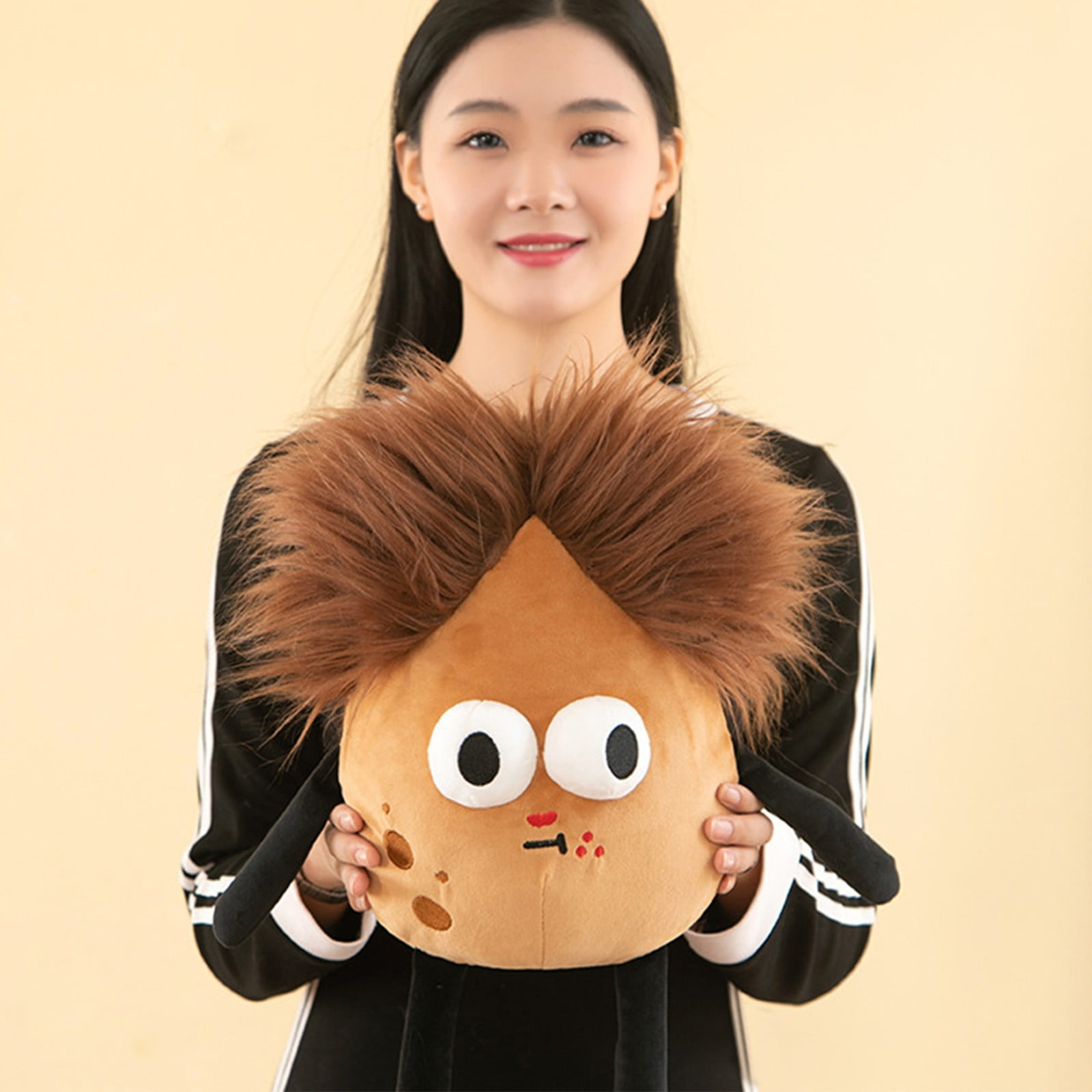 Exploding Hairy Potato Doll, Ugly Cute Funny Plush Toy, Soft Cotton ...