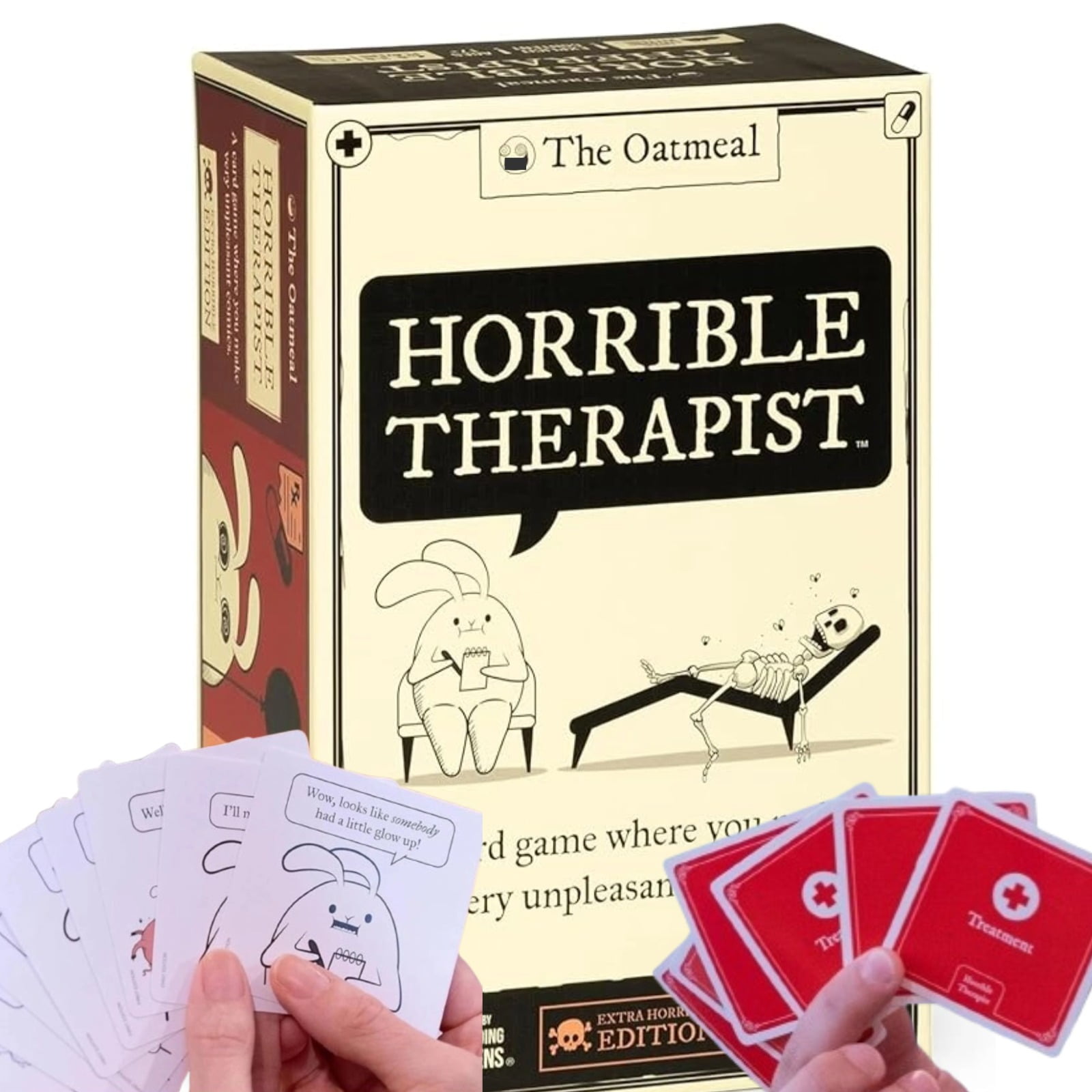 Exploding Kittens Horrible Therapist, Extra Horrible Edition, Adult ...