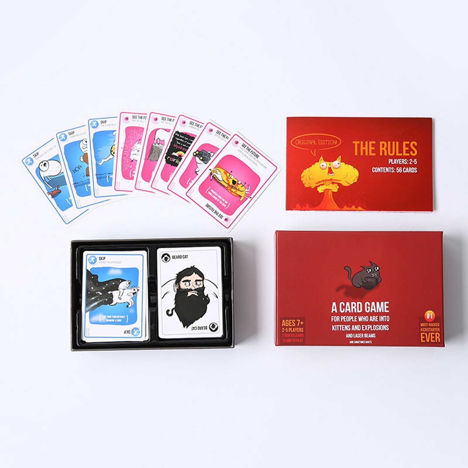 Exploding Kittens Original Edition - A Card Game For People Who Are ...