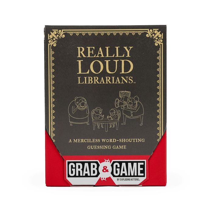 Exploding Kittens: Really Loud Librarians Grab & Game - Walmart.com