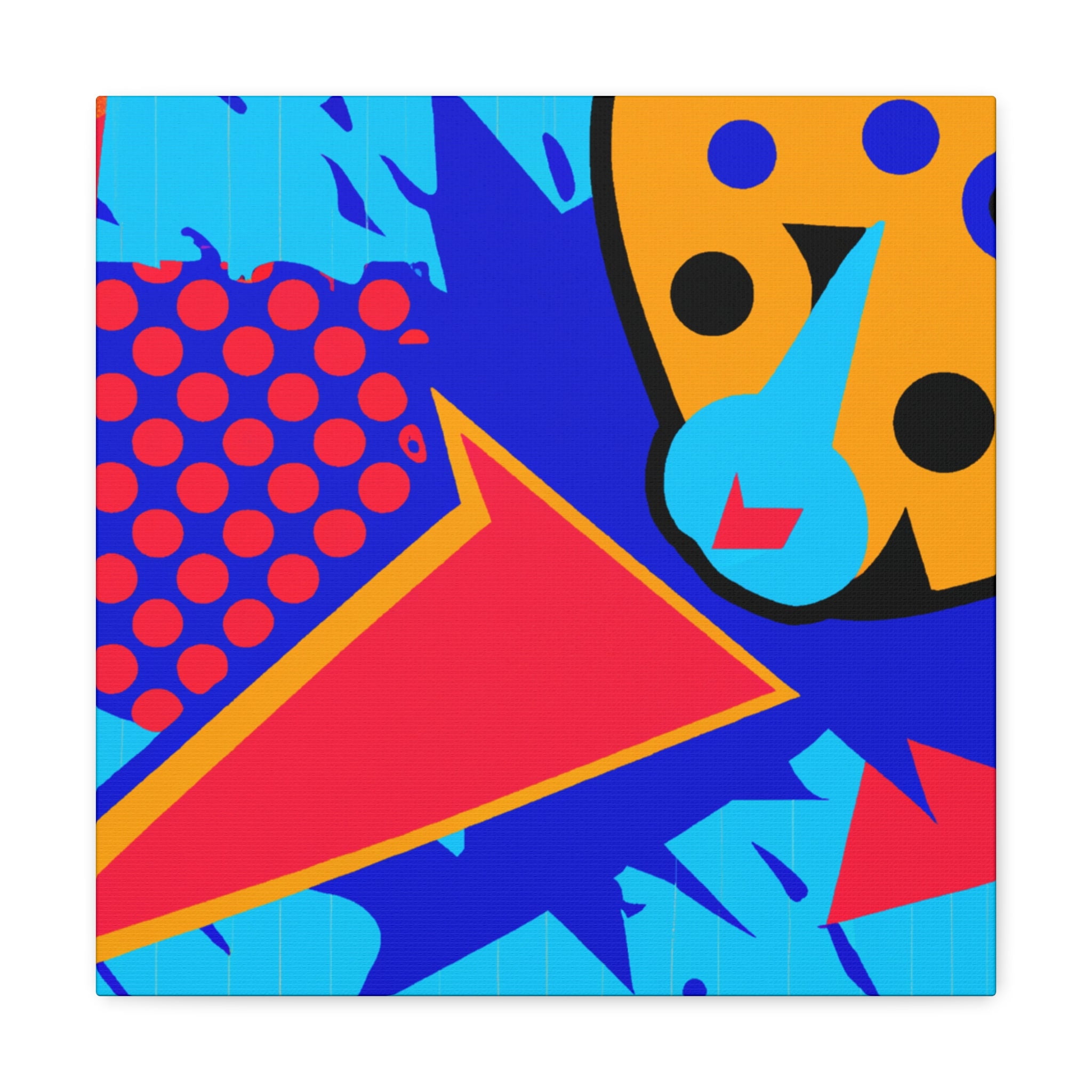 "Exploding Retro Rainbow" - Canvas - Walmart.com