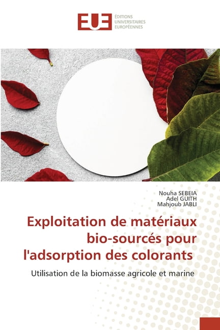 Exploitation de matÃ©riaux bio-sourcÃ©s pour l'adsorption des colorants ...