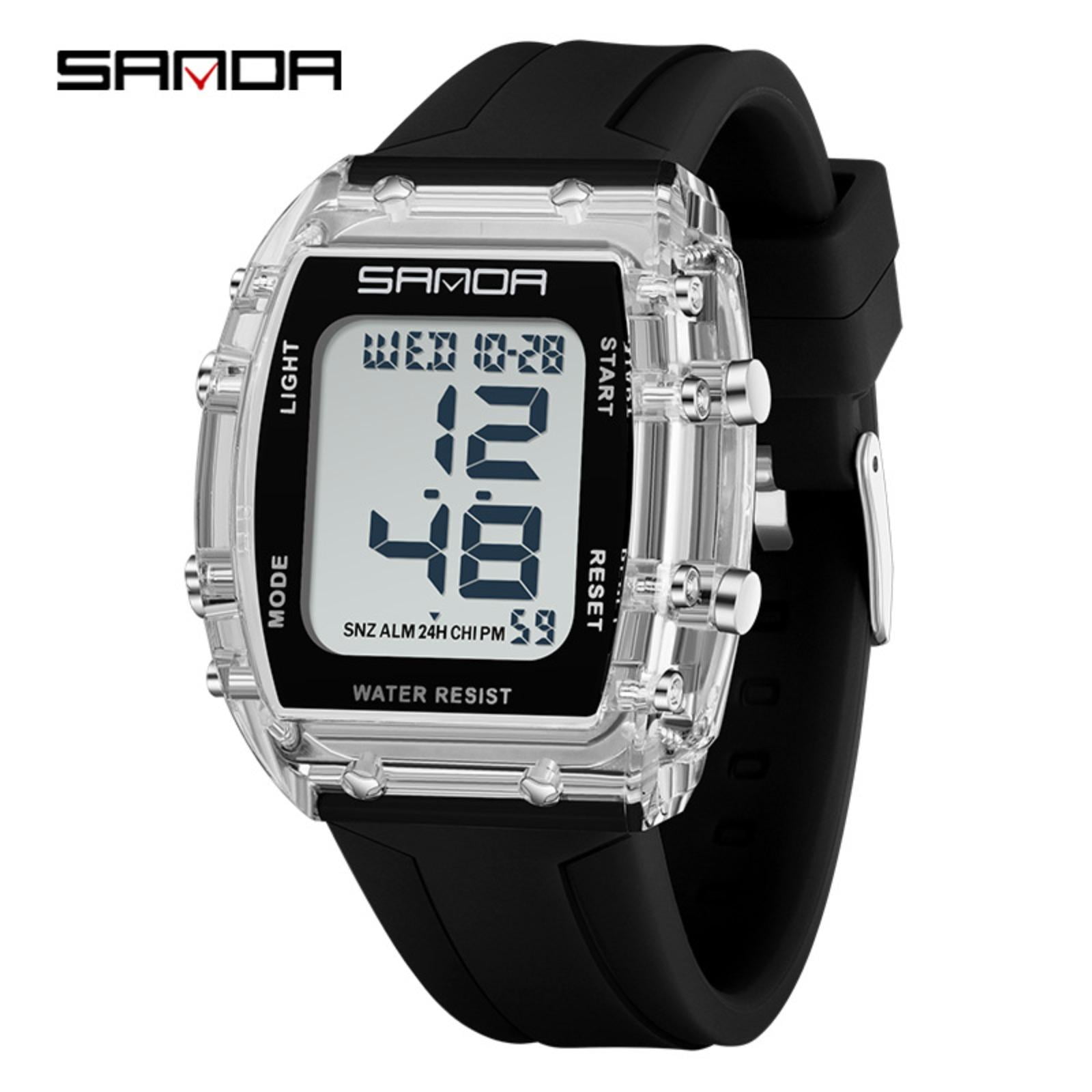 Explojoy Fashion Digital Sport Watch – Waterproof Barrel Dial ...