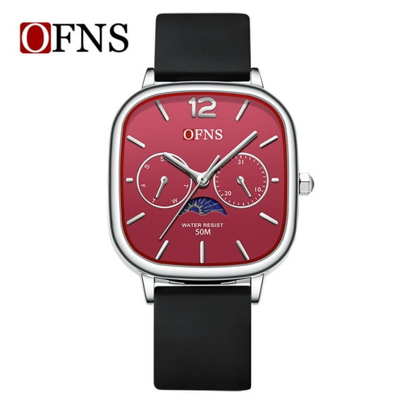 Explojoy Stylish Square Dial Quartz Watch – Waterproof Ultra Thin ...