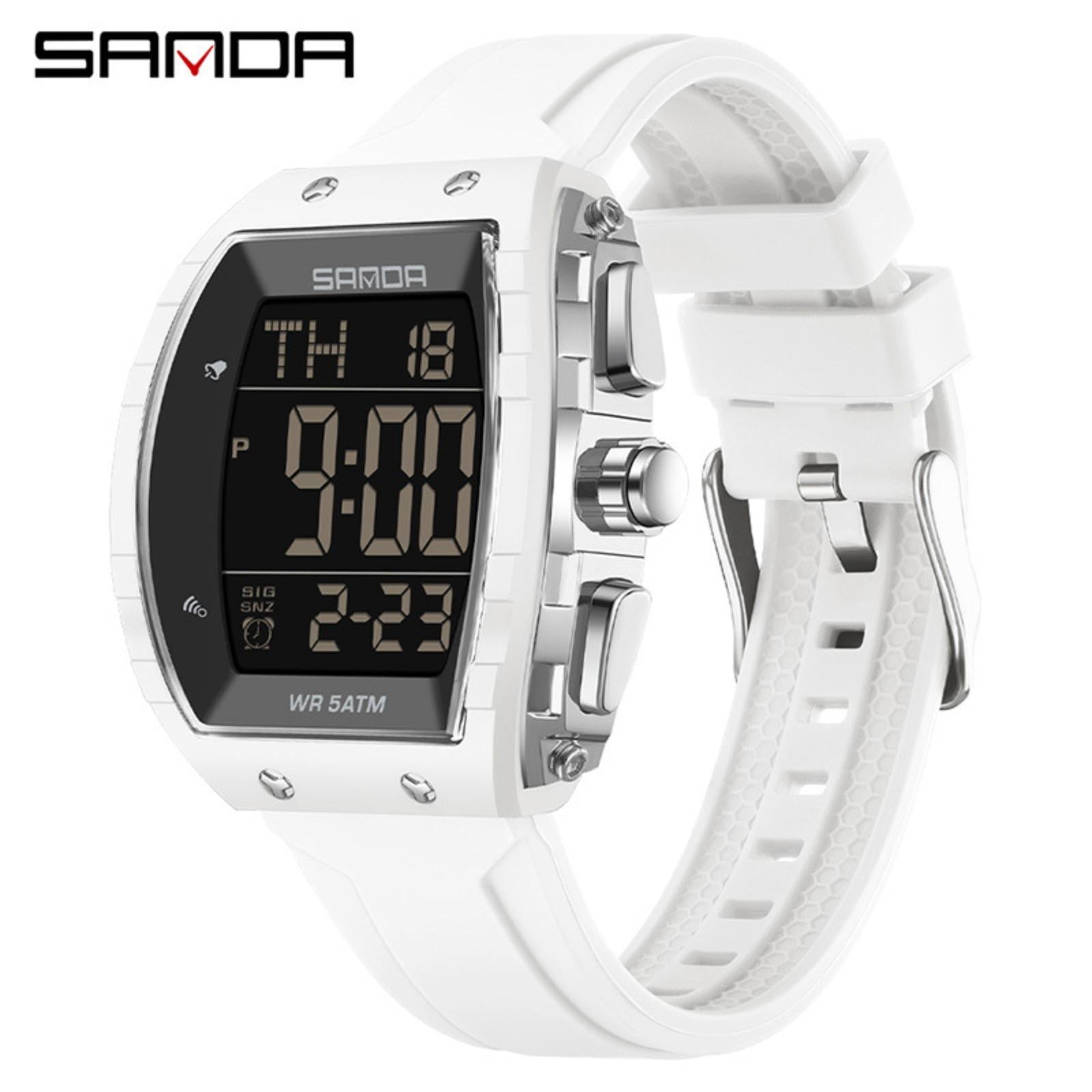 Explojoy Waterproof Sports Digital Watch – Student Barrel Shape ...