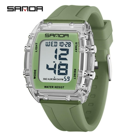 Explojoy Waterproof Sports Digital Watch – Student Barrel Shape ...