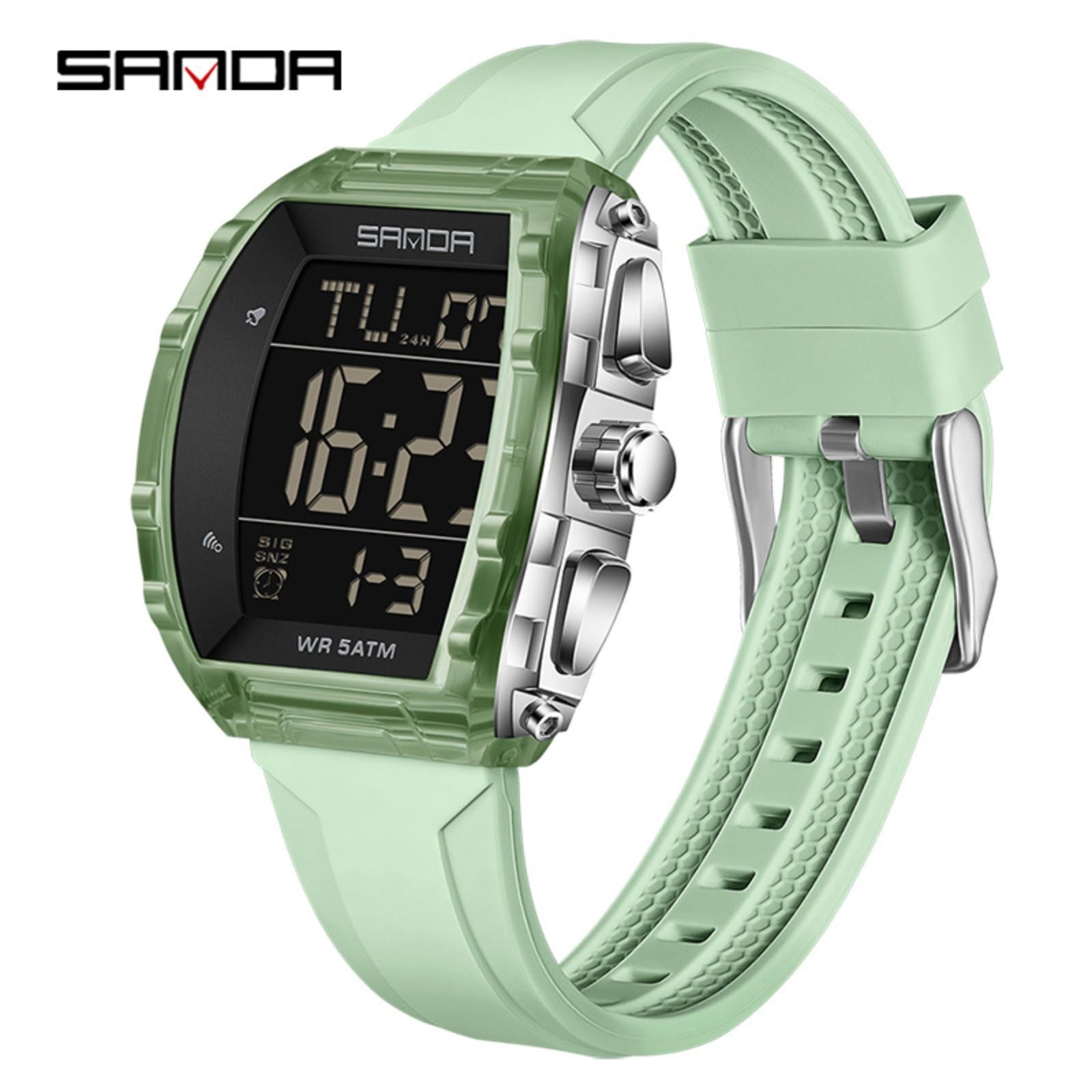 Explojoy Waterproof Sports Digital Watch – Student Barrel Shape ...