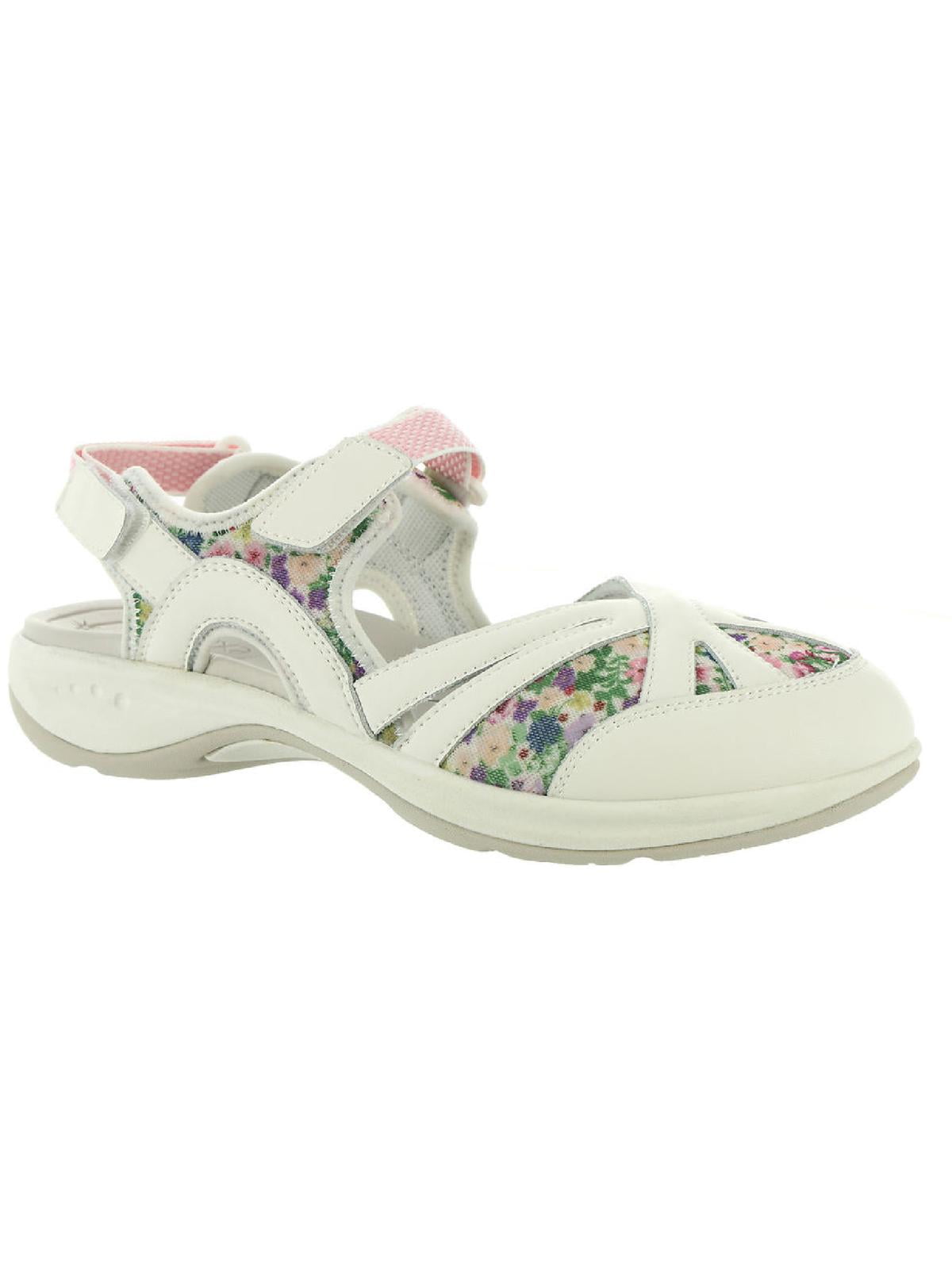 Explore 24 by Easy Spirit Womens Esplash Strap Sandals White 6 Wide (C ...