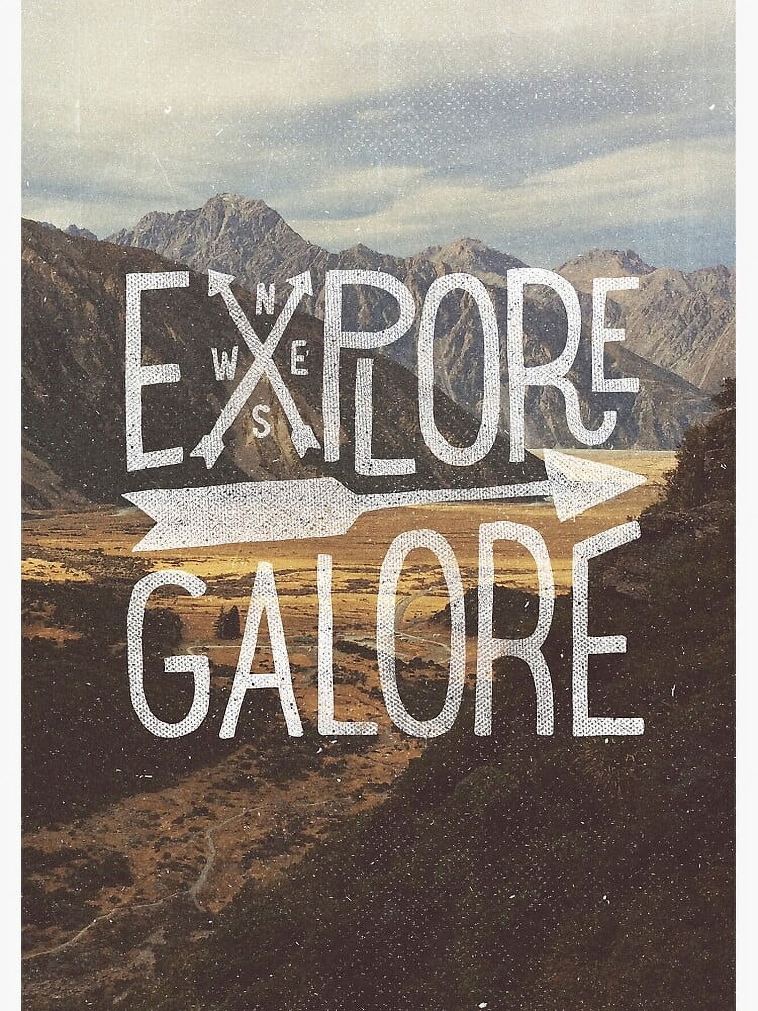 Explore Galore Modern Art Decor Unframe - Walmart.com