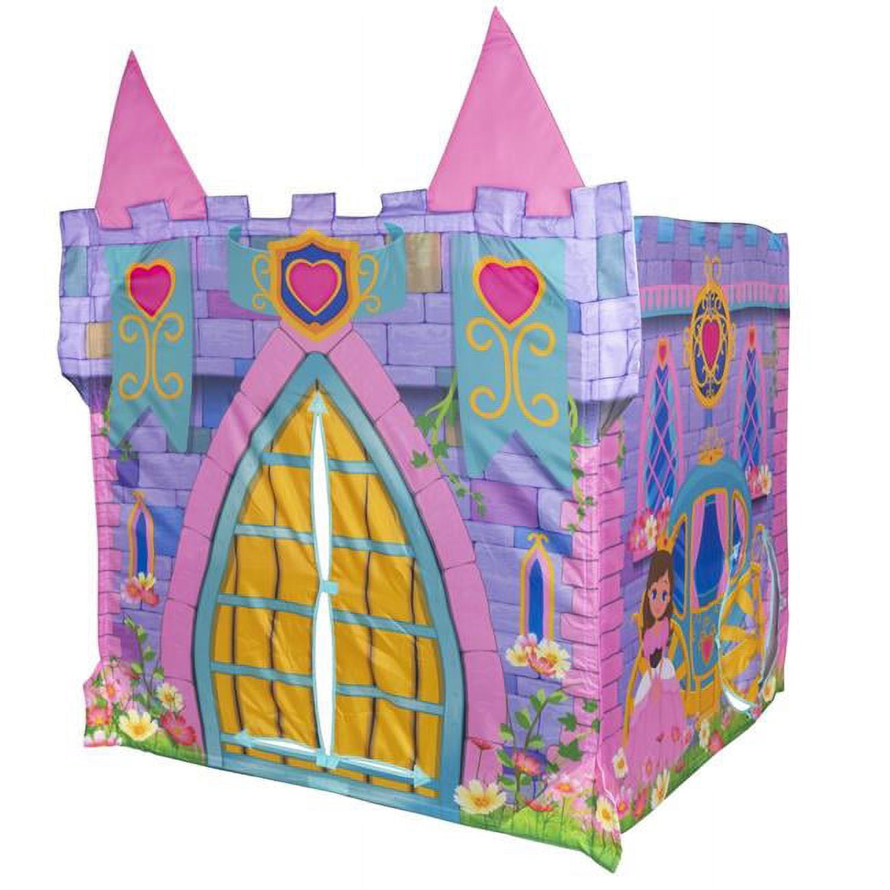 Explore Hut Princess Castle Fabric Dollhouse, 4 ft - Walmart.com