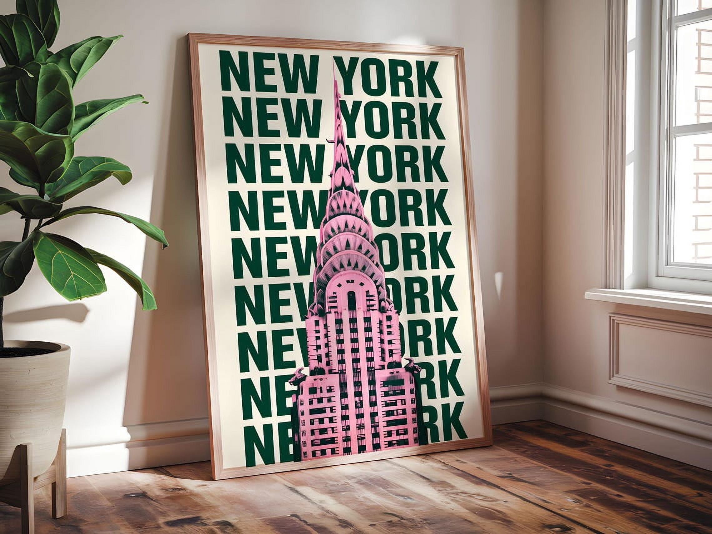 Explore Nyc: Framed New York Poster - Luxury Artwork For Your Home ...