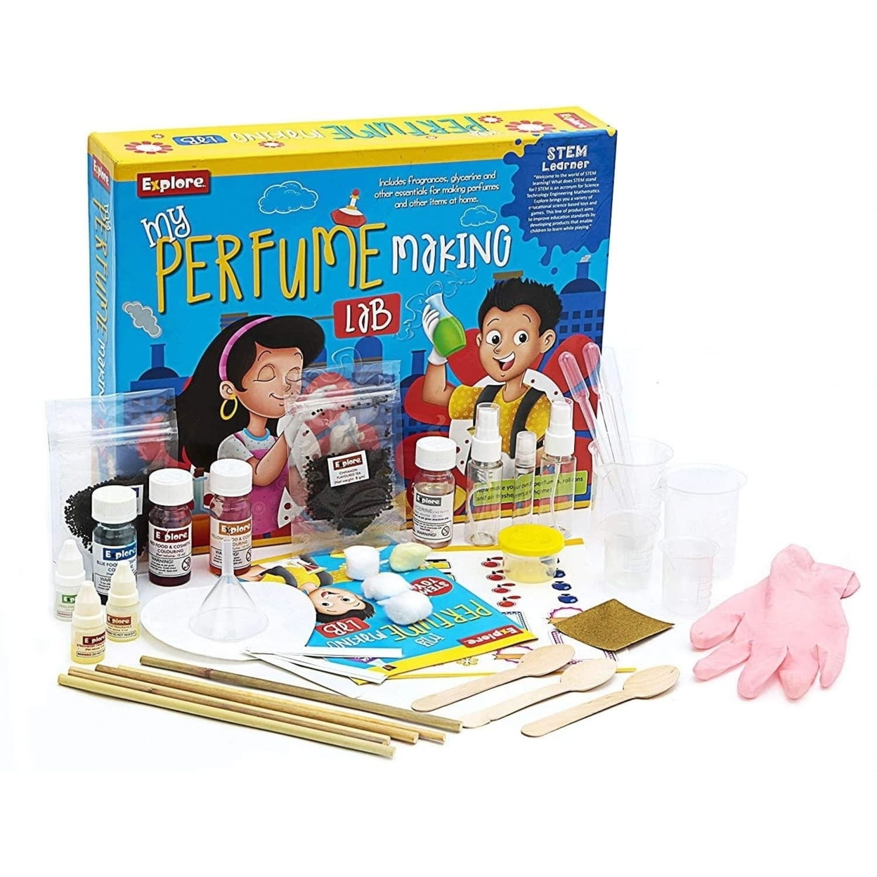 Explore STEM Learner Perfume Making Lab DIY Kit by Mighty Mojo Fun ...