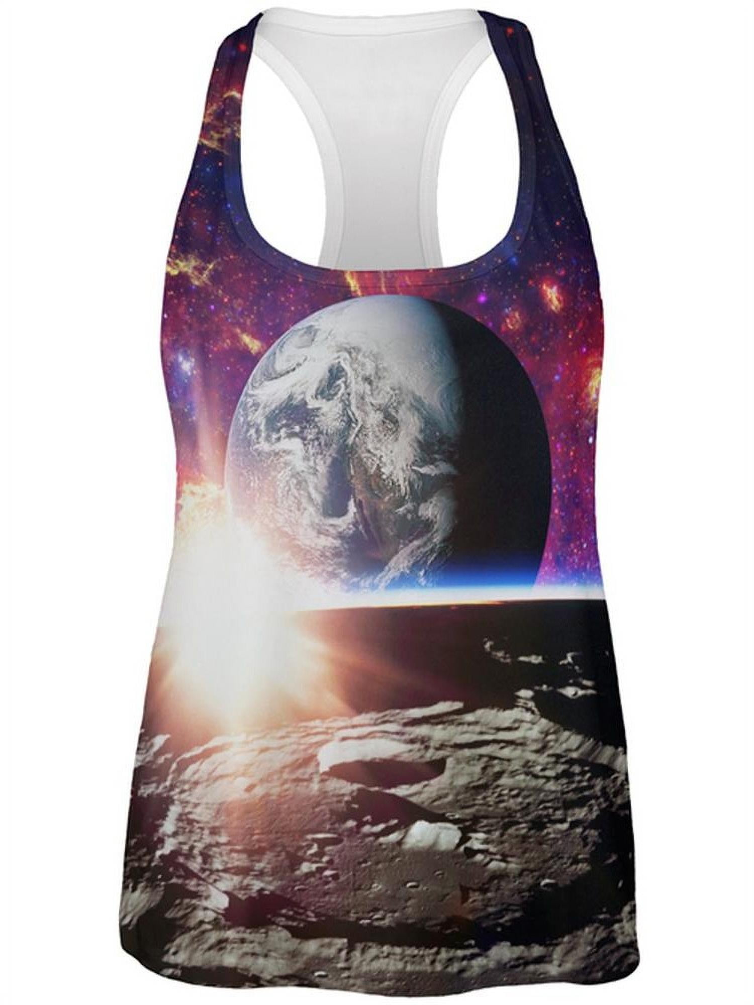 Explore The Infinity Of Space All Over Womens Work Out Tank Top Multi ...