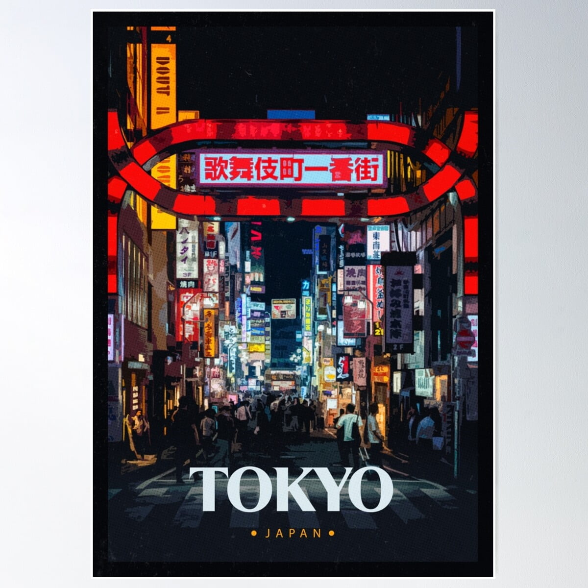 Explore Tokyo Poster, 12x18 UNFRAMED - Walmart.com