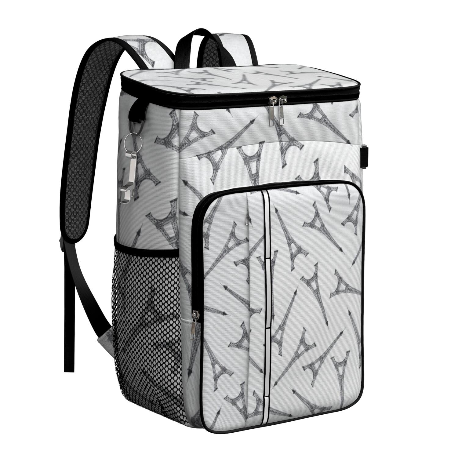 Explore Travel Cooler Backpack, Vintage Paris Style, Insulated ...