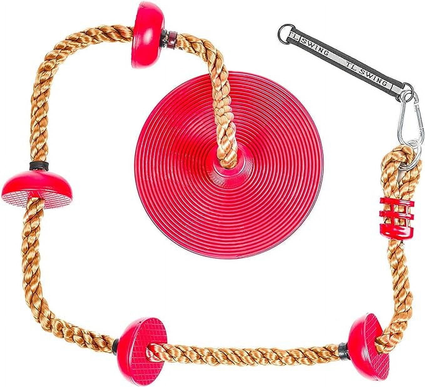 Explore endless outdoor fun with our 5-star TD Climbing Rope Tree Swing ...