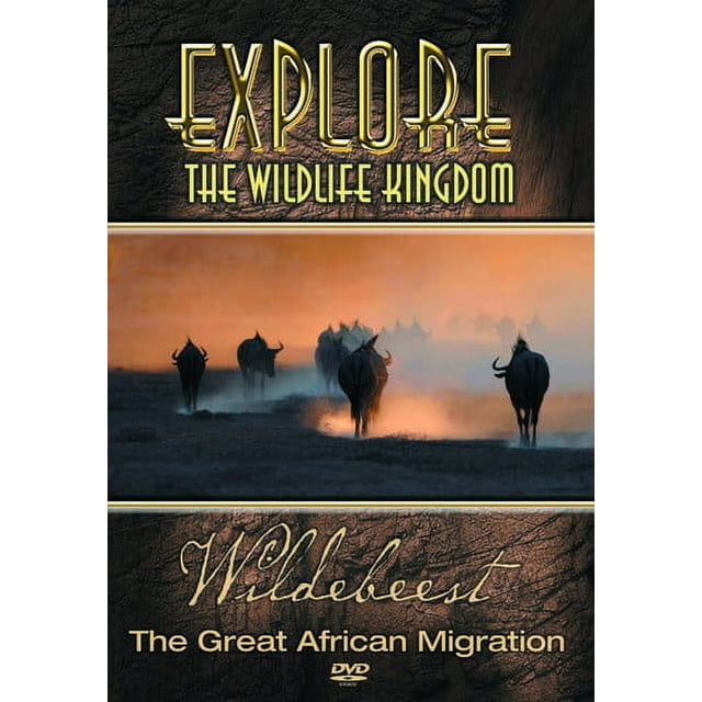 Explore the Wildlife Kingdom: Wildebeest the Great African Migration ...