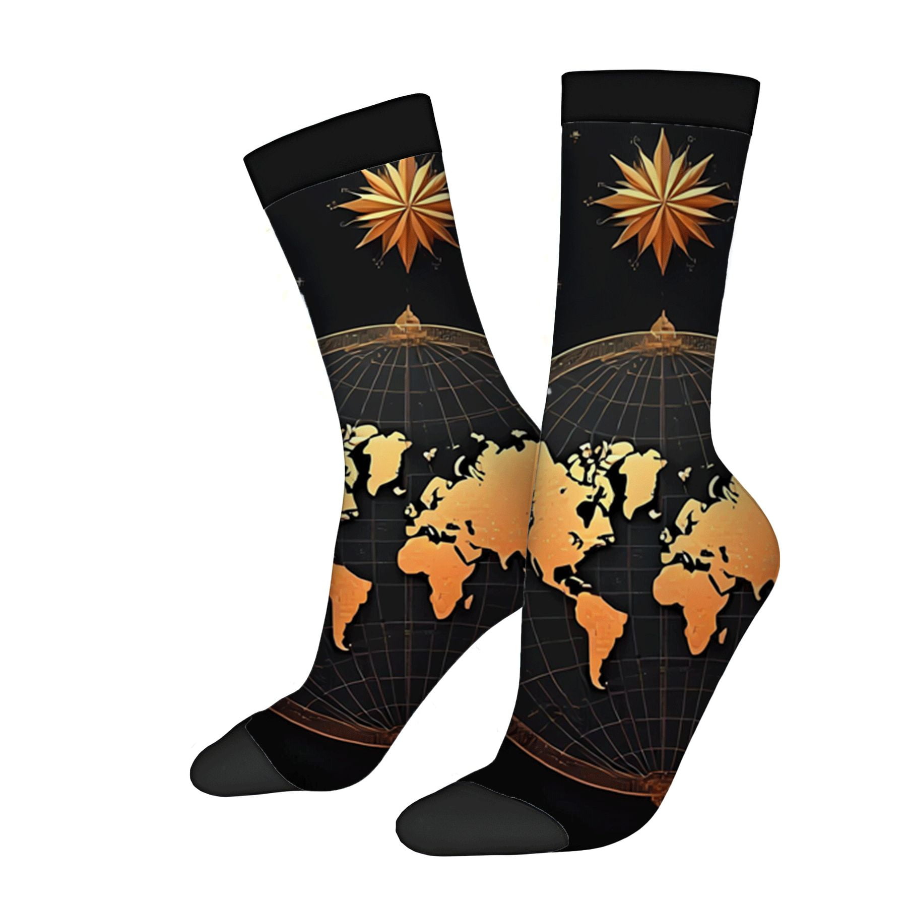 Explore the world with our Four Seasons Universal Socks: 2 pairs ...