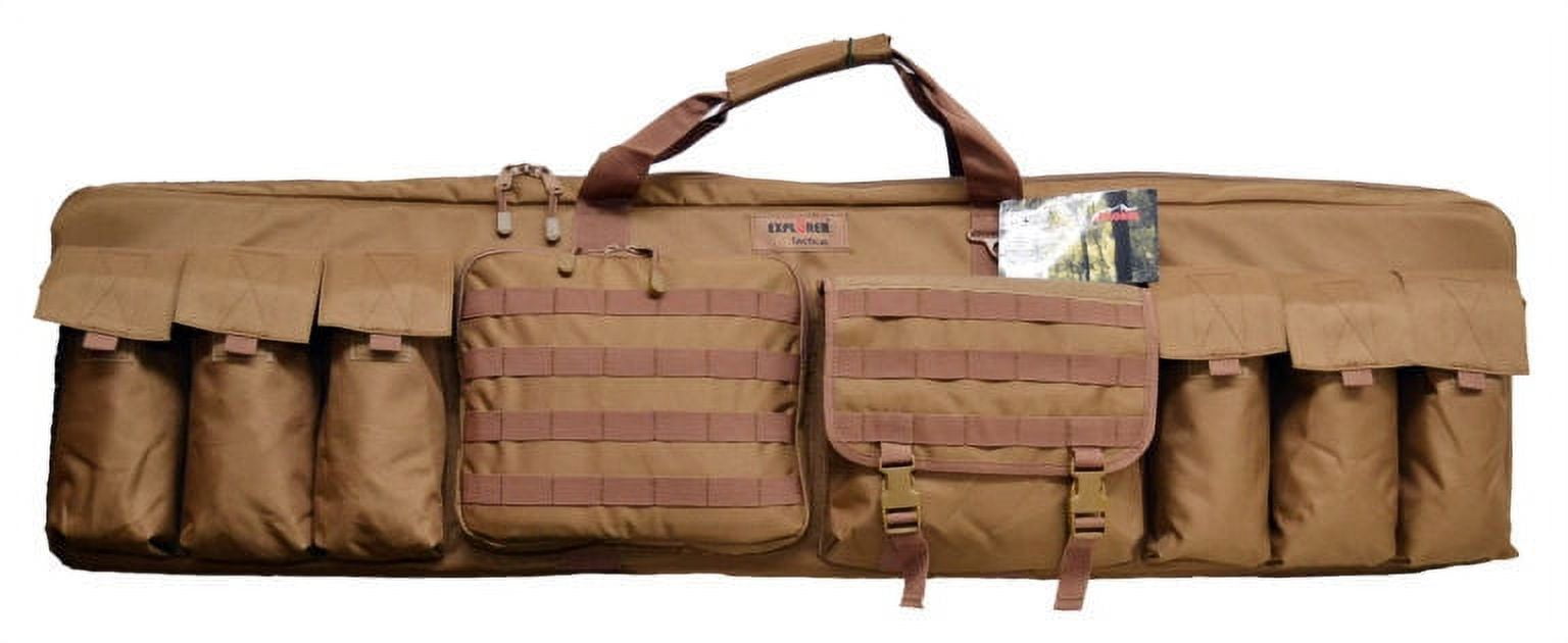 Explorer 3 Case, 52 Inch Tactical Soft Padded Long Carrying Backpack ...