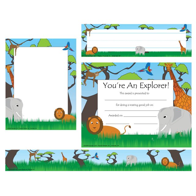 Explorer Classroom Theme Combo Set - Walmart.com