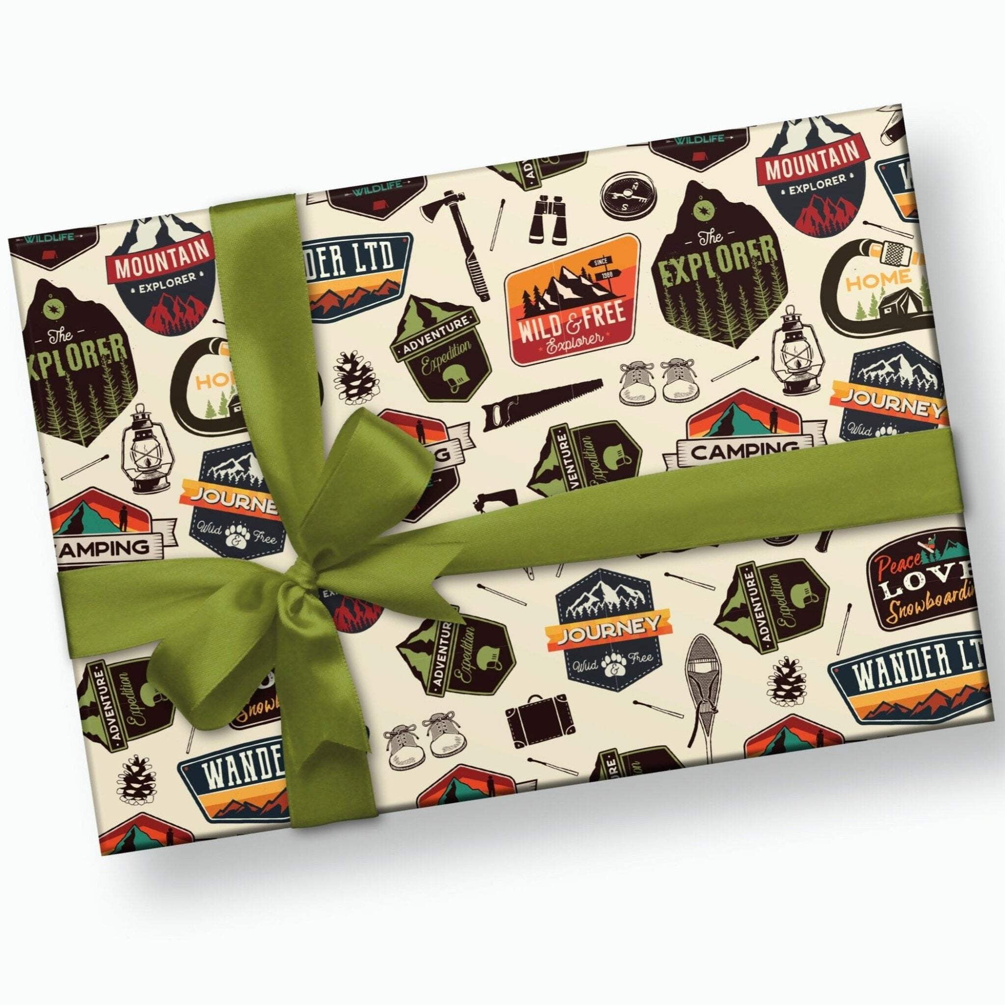 Explorer Gift Wrapping Paper - Walmart.com