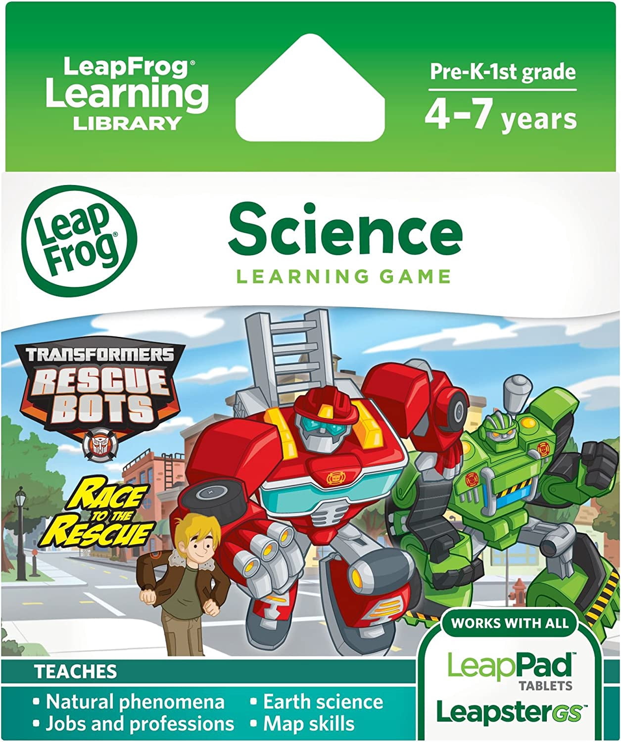 Explorer Hasbro Transformers Rescue Bots Race to The Rescue Learning ...