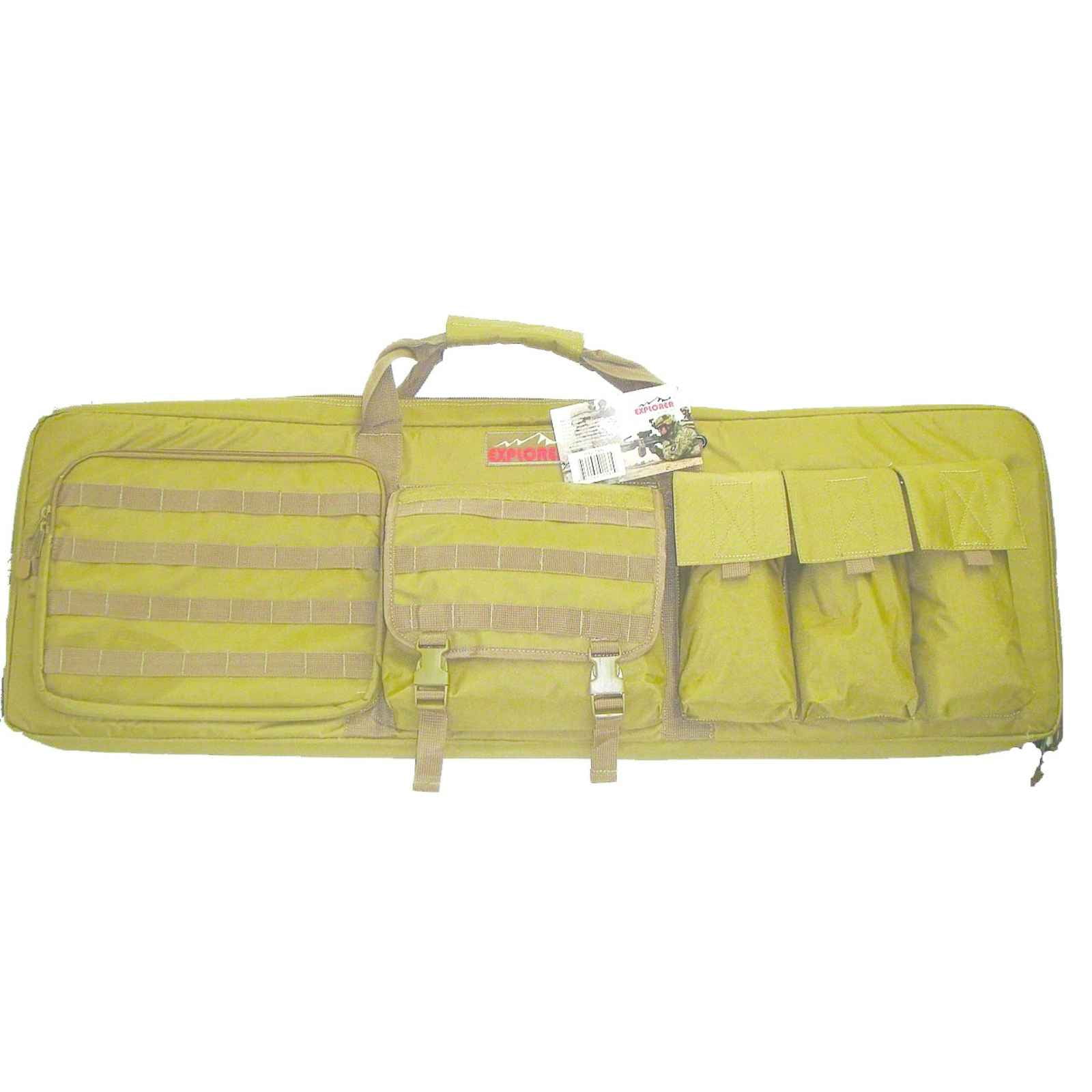 Explorer Large 42" 3 Soft Carry Case with Shooting Mat, Coyote Tan ...