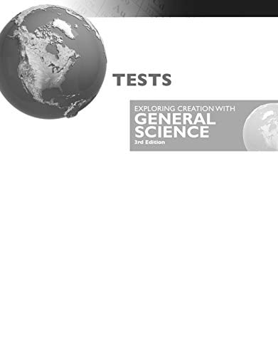 Pre-Owned Exploring Creation with General Science 3rd Edition, Test ...