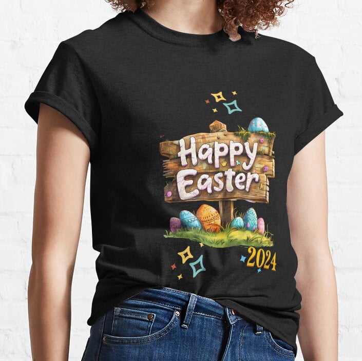 Exploring Easter with Digital Art: An Immersive and Revealing Experience Classic T-Shirt ...