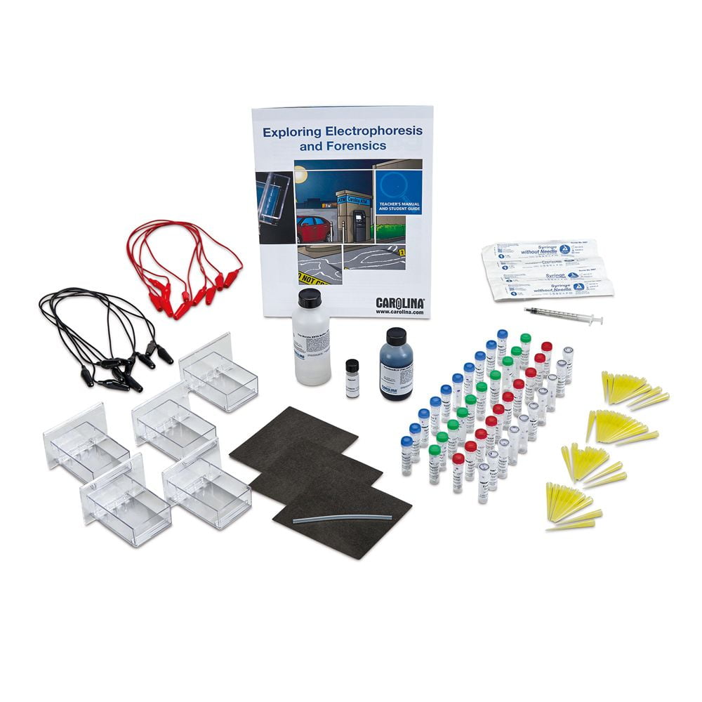 Exploring Electrophoresis And Forensics Classroom Kit - Walmart.com