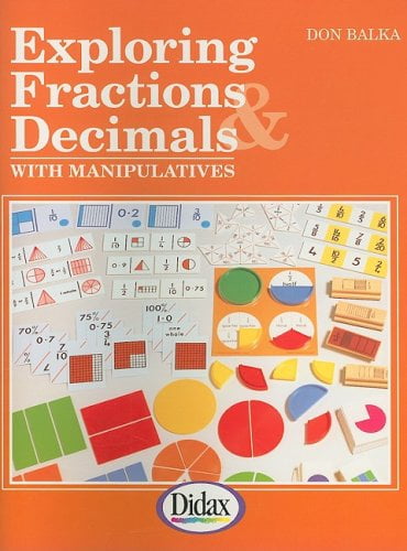 Pre-Owned Exploring Fractions & Decimals with Manipulatives (Paperback ...