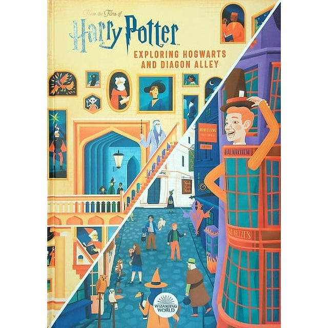 Exploring Hogwarts and Diagon Alley: An Illustrated Guide (Harry Potter ...
