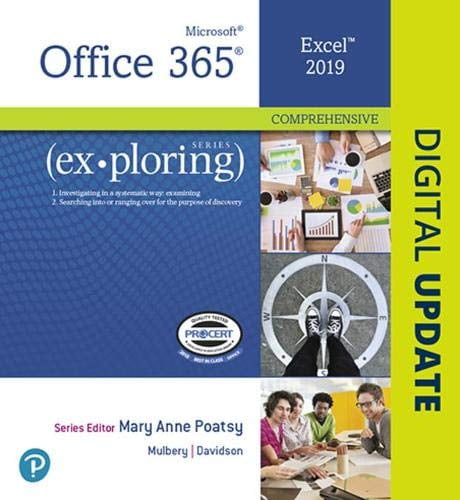 Pre-Owned Exploring Microsoft Office Excel 2019 Comprehensive (Spiral ...