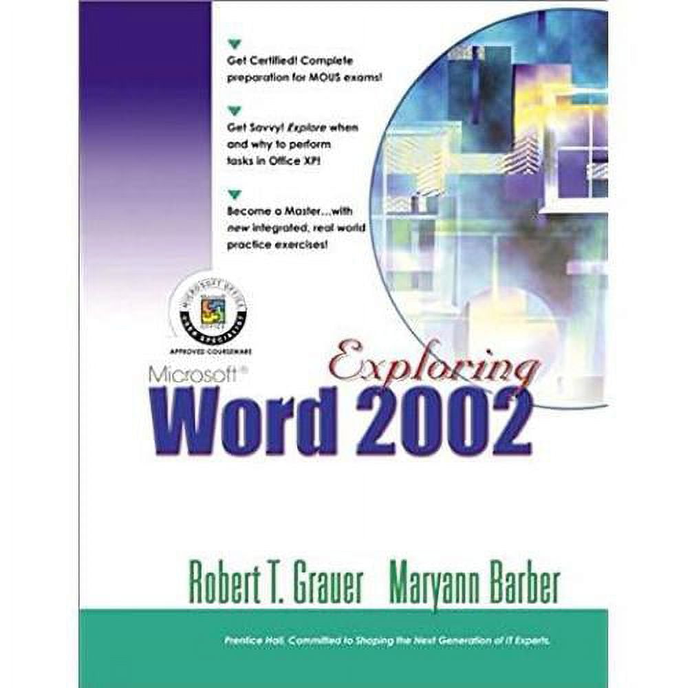 Exploring Microsoft Word 2002 Volume 1 - Walmart.com