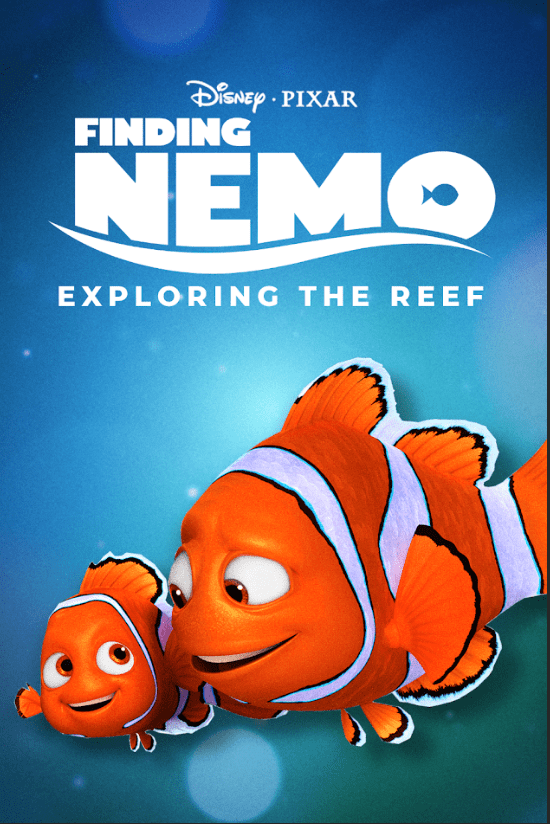 Exploring the Reef (2003) 24x36 Movie Poster Pixar Documentary Ocean ...