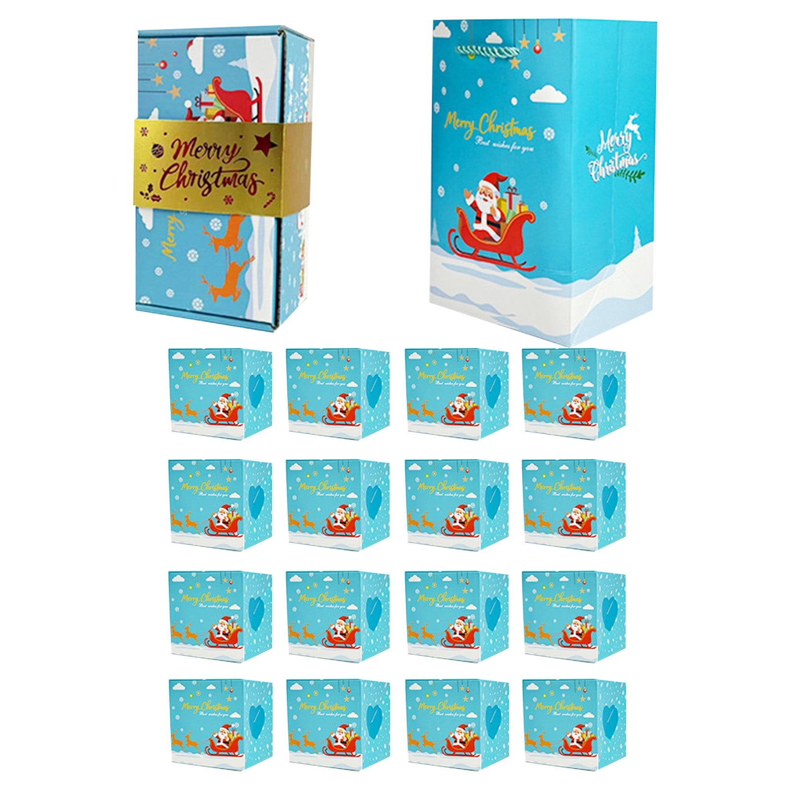 Explosion Gift Box, 16 Pcs Christmas Surprise Gift Box Explosion ...