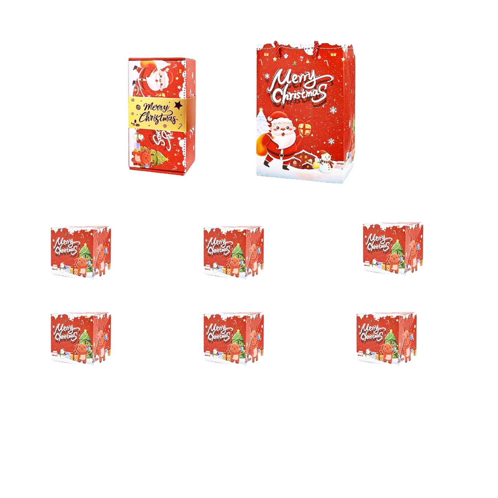 Explosion Gift Box, 6 Pcs Christmas Surprise Gift Box Explosion Folding ...