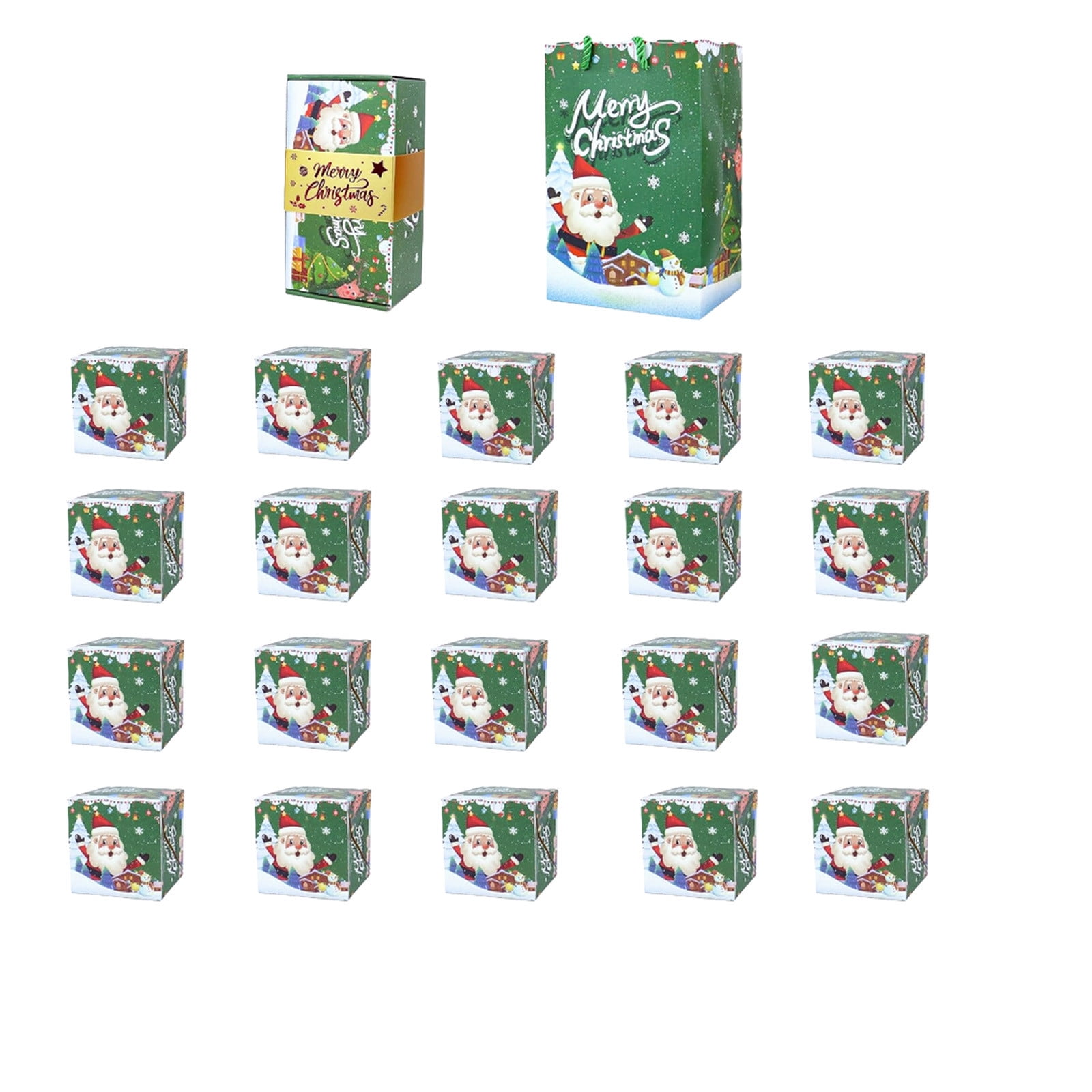 Explosion Gift Box, Merry Christmas Surprise Box Gift Boxes with 20 ...