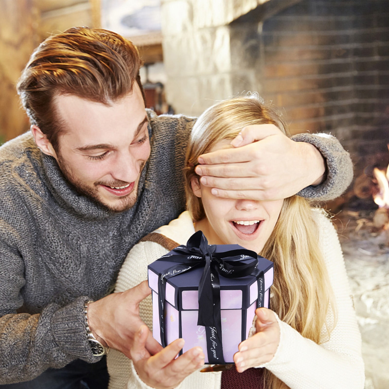 Explosion Gift Box, Surprise Picture Love Box Exploding Photo Album ...