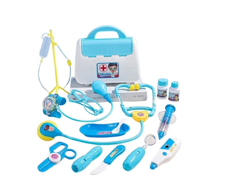 Explosion Of Small Doctor Toys Play Stethoscope Children Injections ...