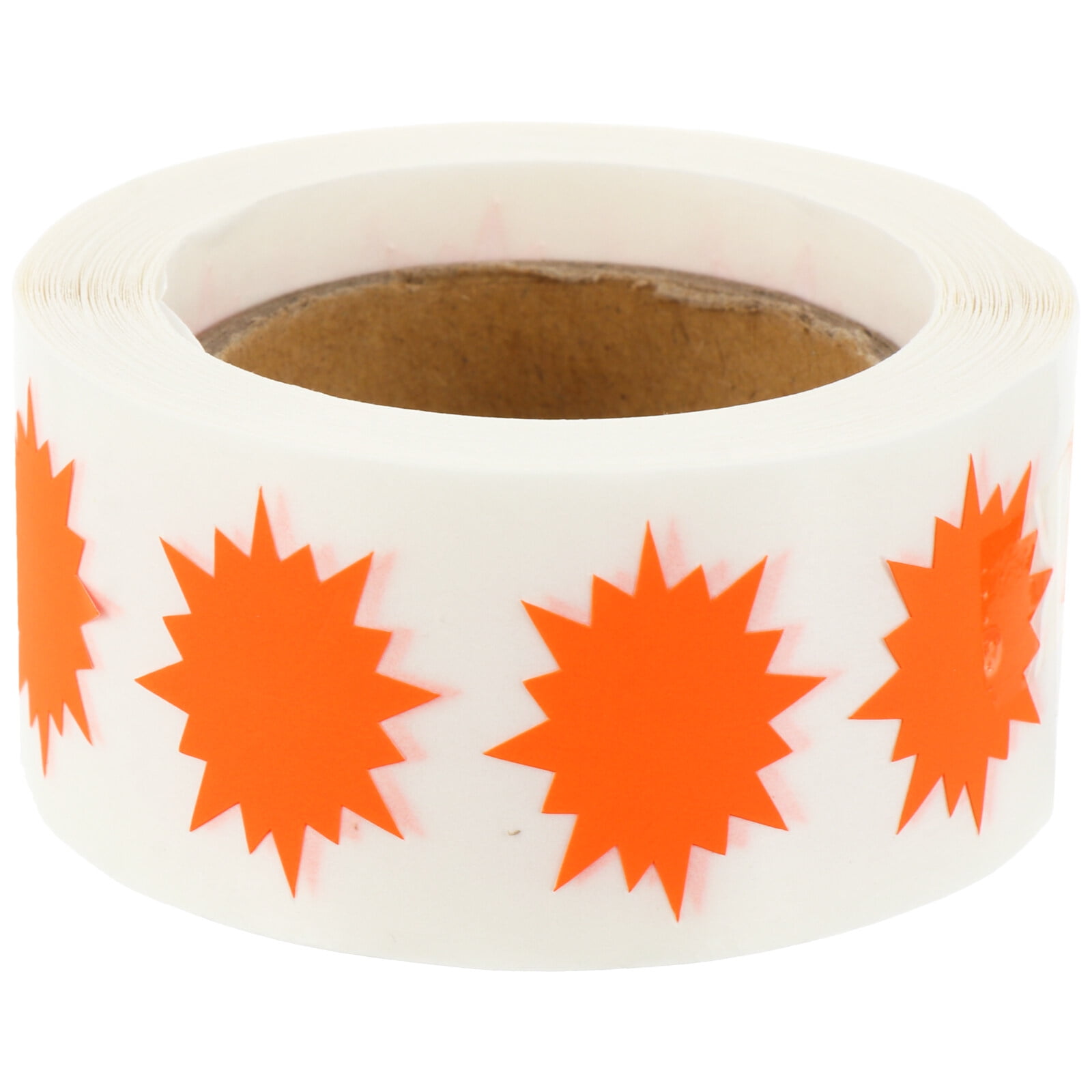 Explosion Pattern Label Stickers Custom Large Labels Circle Child Rosy ...