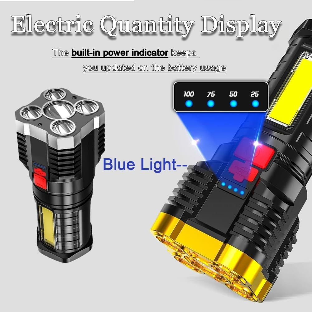 Explosion Proof Flashlight,Flashlights High Lumens,Usb Handheld ...