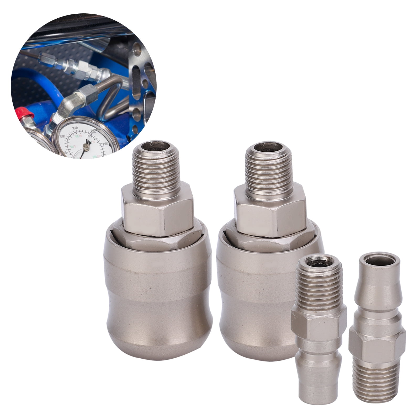 Explosion-Proof & Self-Locking C-Type Pneumatic Quick Connectors For ...