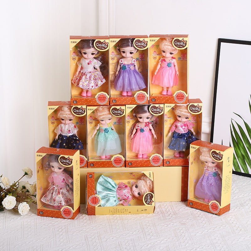 Explosions Doll Girl Toy Set Lori Mini Simulation Dress-up Children‘s ...