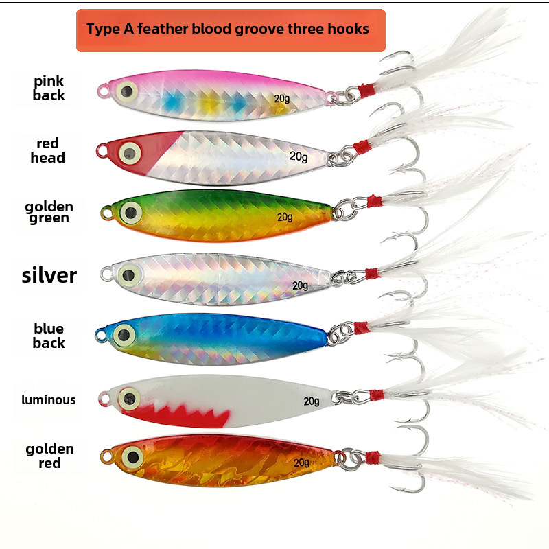 Explosions shore throwing road iron plate lead fish 10g/15g/20g/30g ...