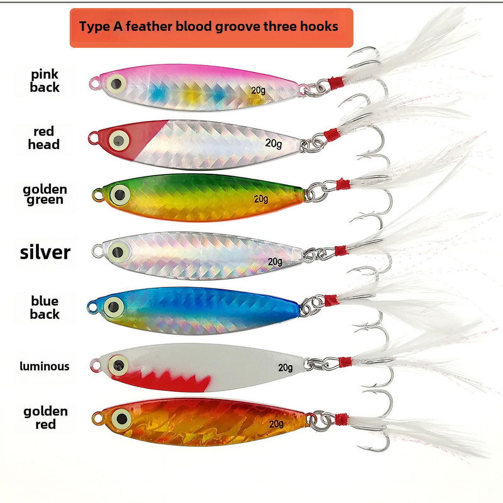 Explosions shore throwing road iron plate lead fish 10g/15g/20g/30g ...