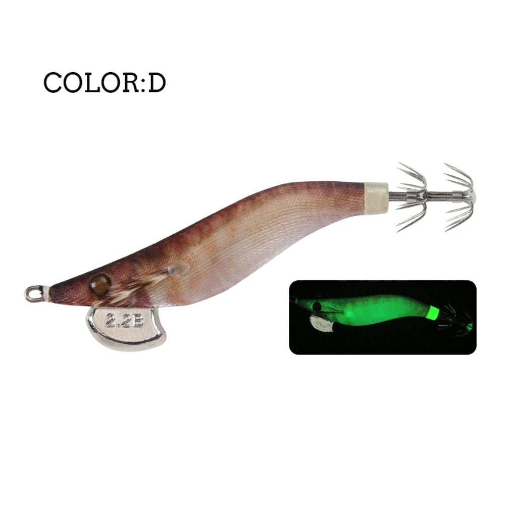 Explosive hook 2023 Jigs 6g/8g 1.8# 2.2# Fishing tackle Squid hook Wood ...