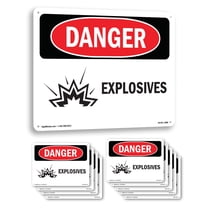 Radiation Area OSHA Caution Radiation Rigid Plastic Sign 14 Inch x 10 ...