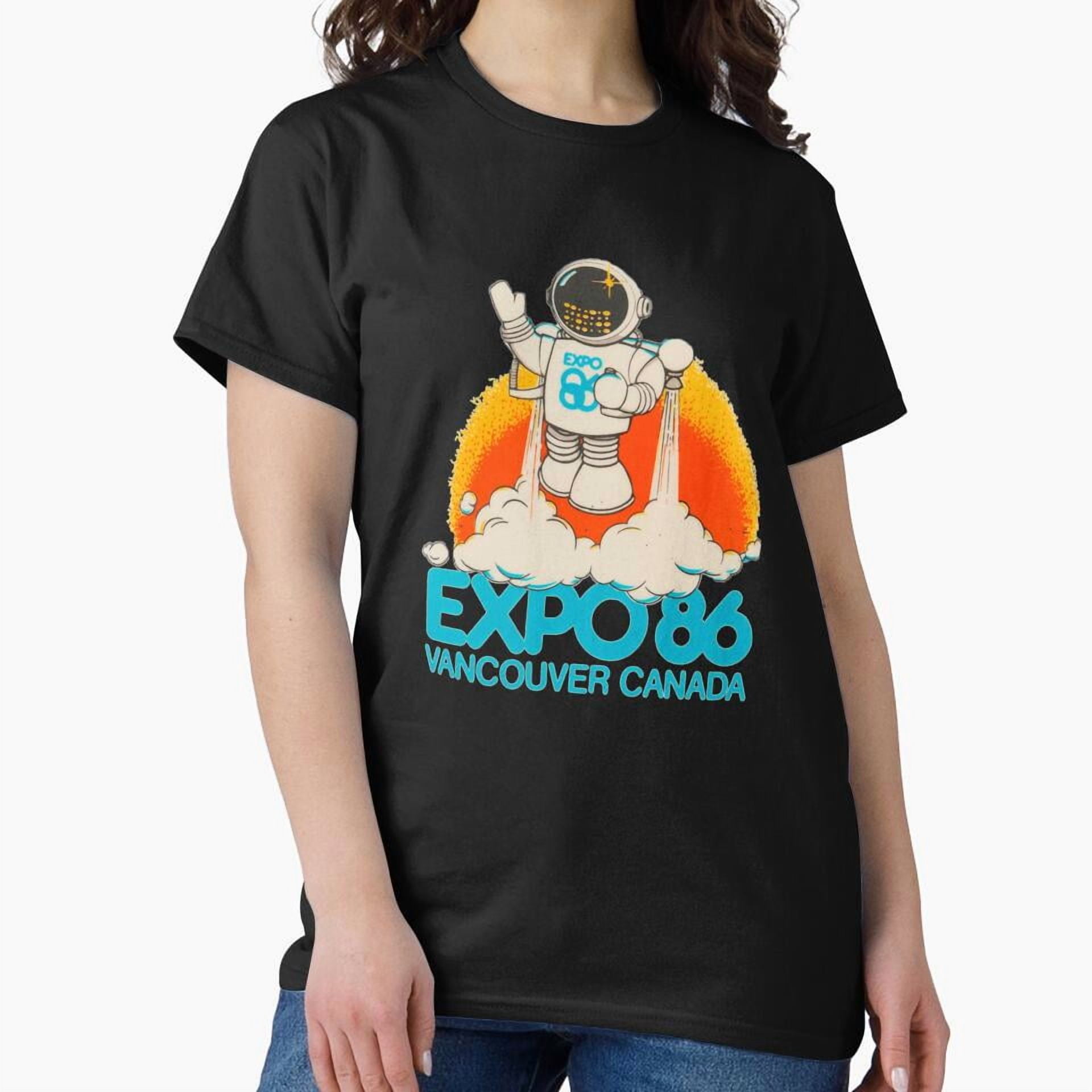 Expo 86 Vancouver Canada World's Fair Retro Vintage H4703 T-Shirt, for ...