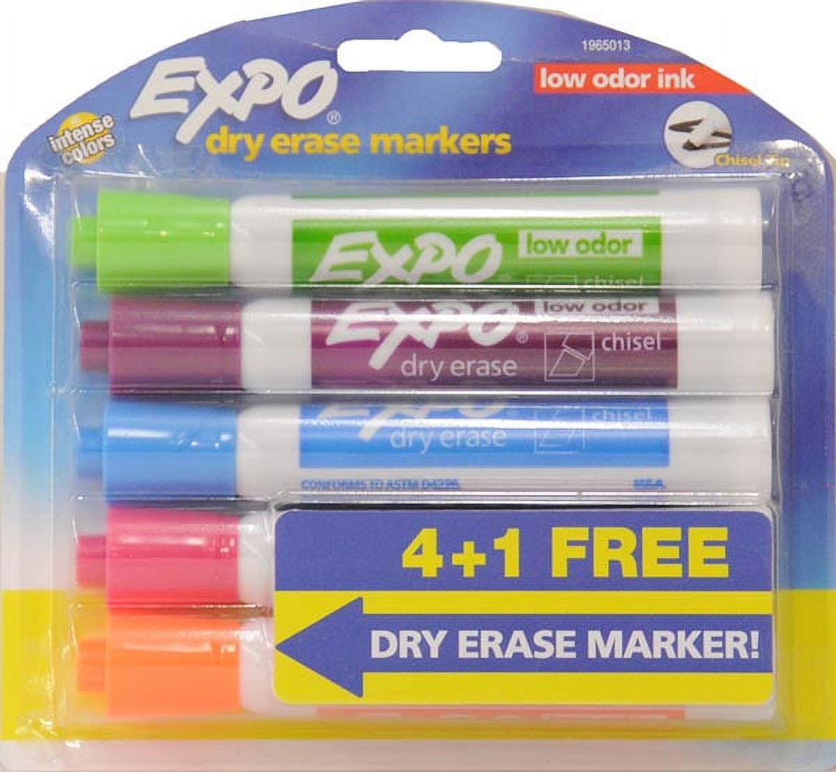 Expo Chisel Fashion 4+1ct - Walmart.com